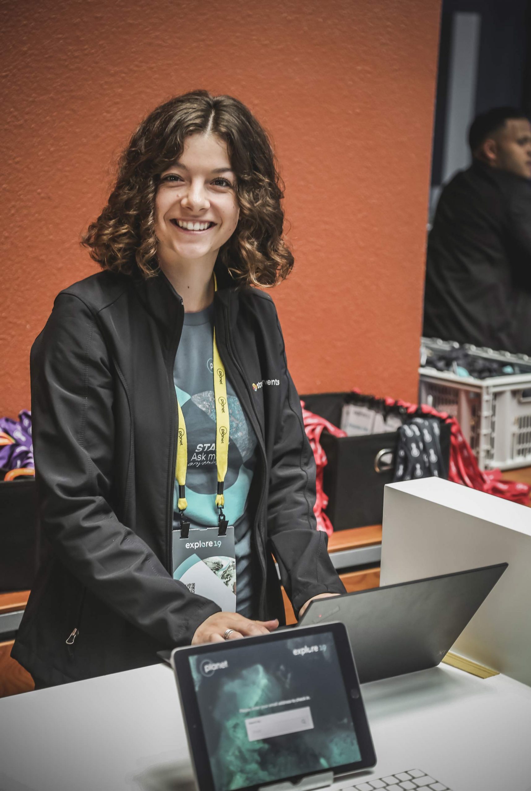 Planet Explore conference branding & wayfinding · Sentiform