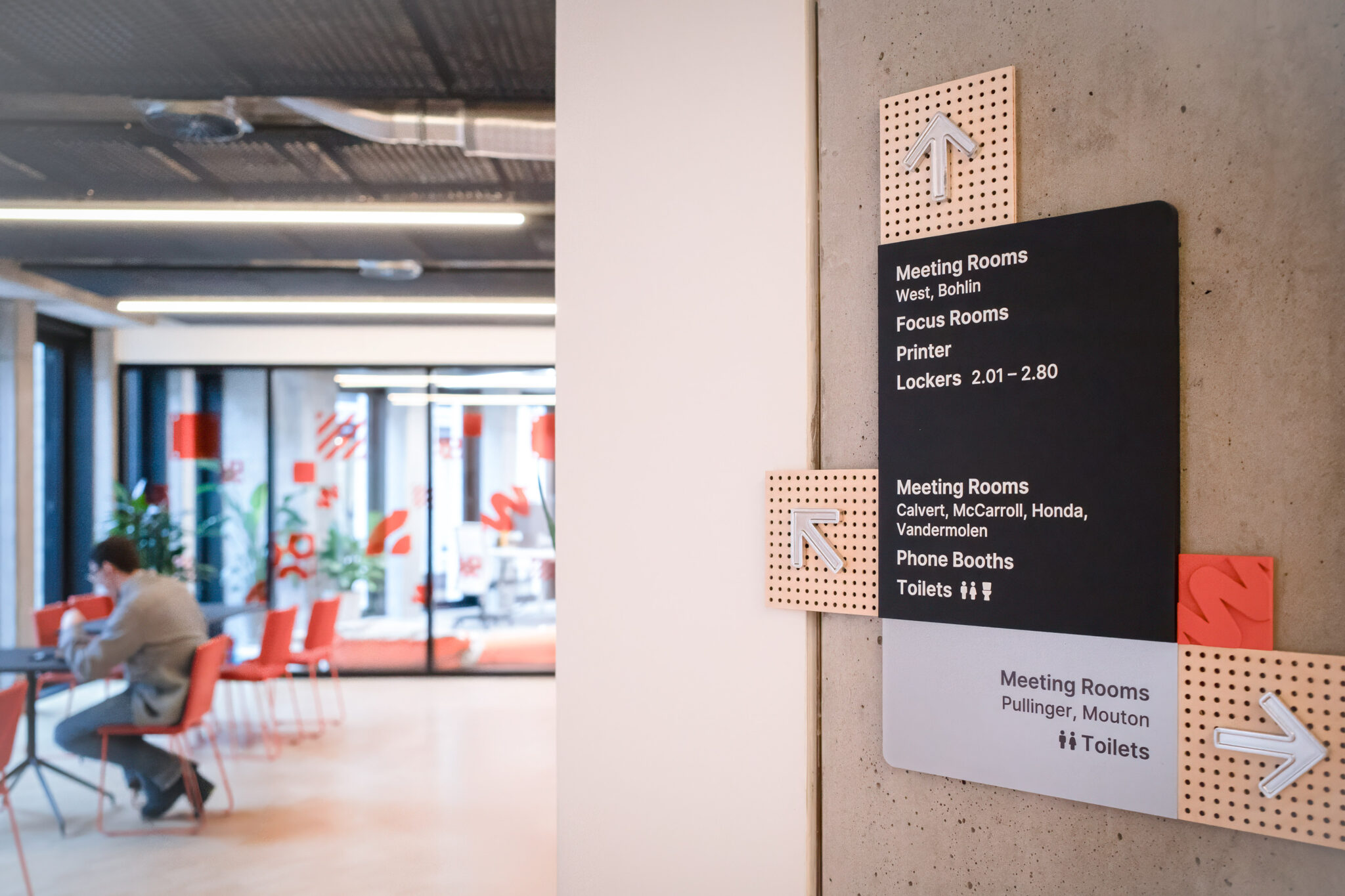 Work • Wayfinding & spatial branding case studies • Sentiform