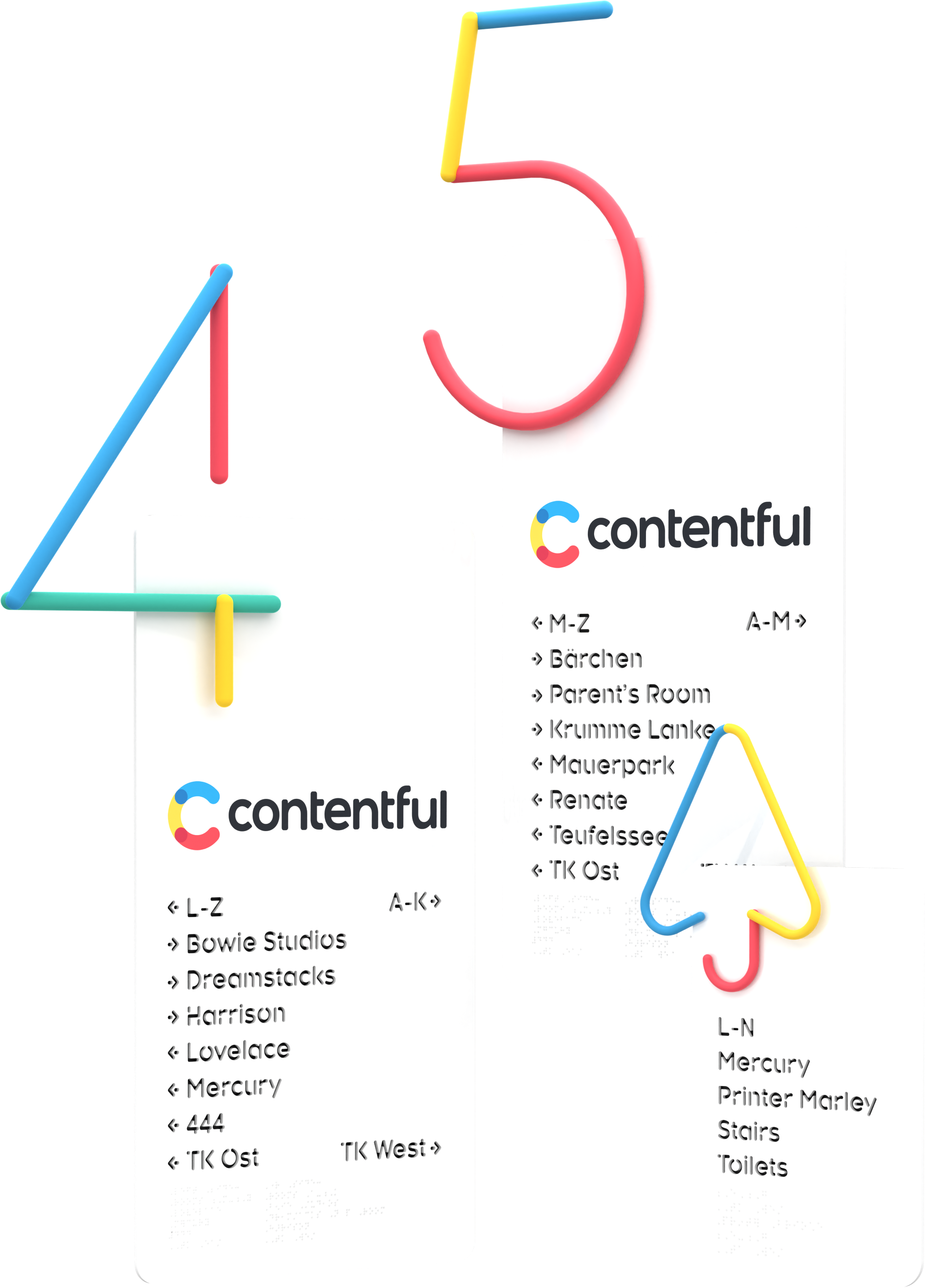 Contentful Office Wayfinding & Workplace Brand Experience Design ...